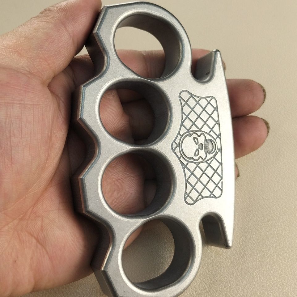 Precision Stainless Steel Knuckle Duster Security Defense Window Break ...