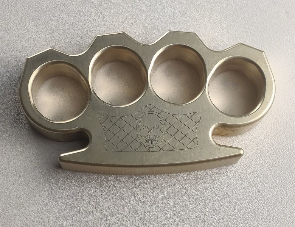 Precision Thickened Brass Knuckle Duster Security Defense Window ...