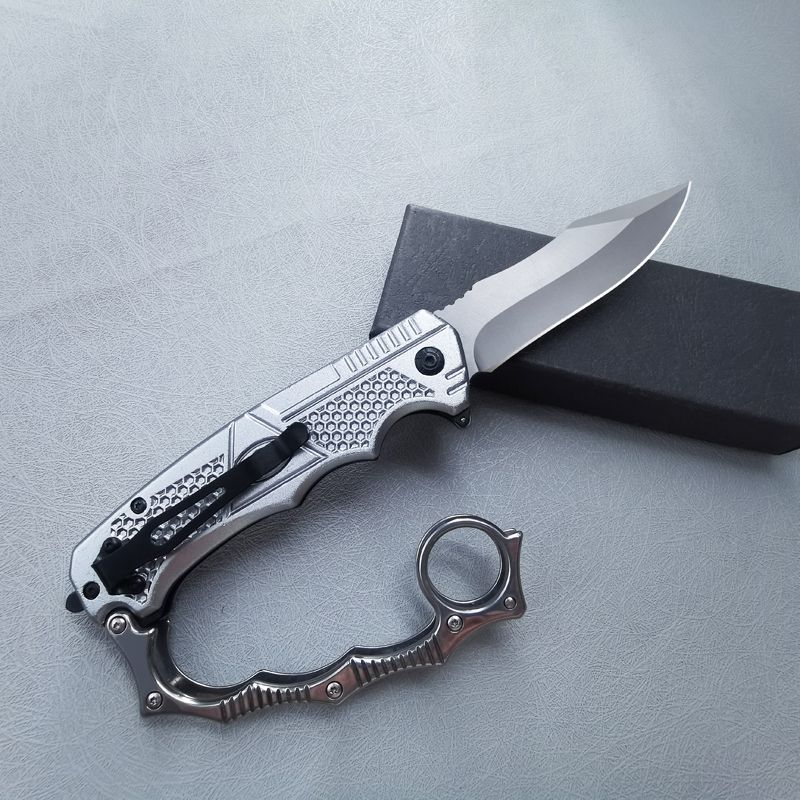 Folding Knuckle Knife Outdoor Self Defense Pocket Knives EDC Tools ...