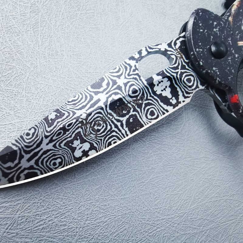 3D Printed Folding Knuckle Knife Outdoor Self Defense Pocket Knives ED ...