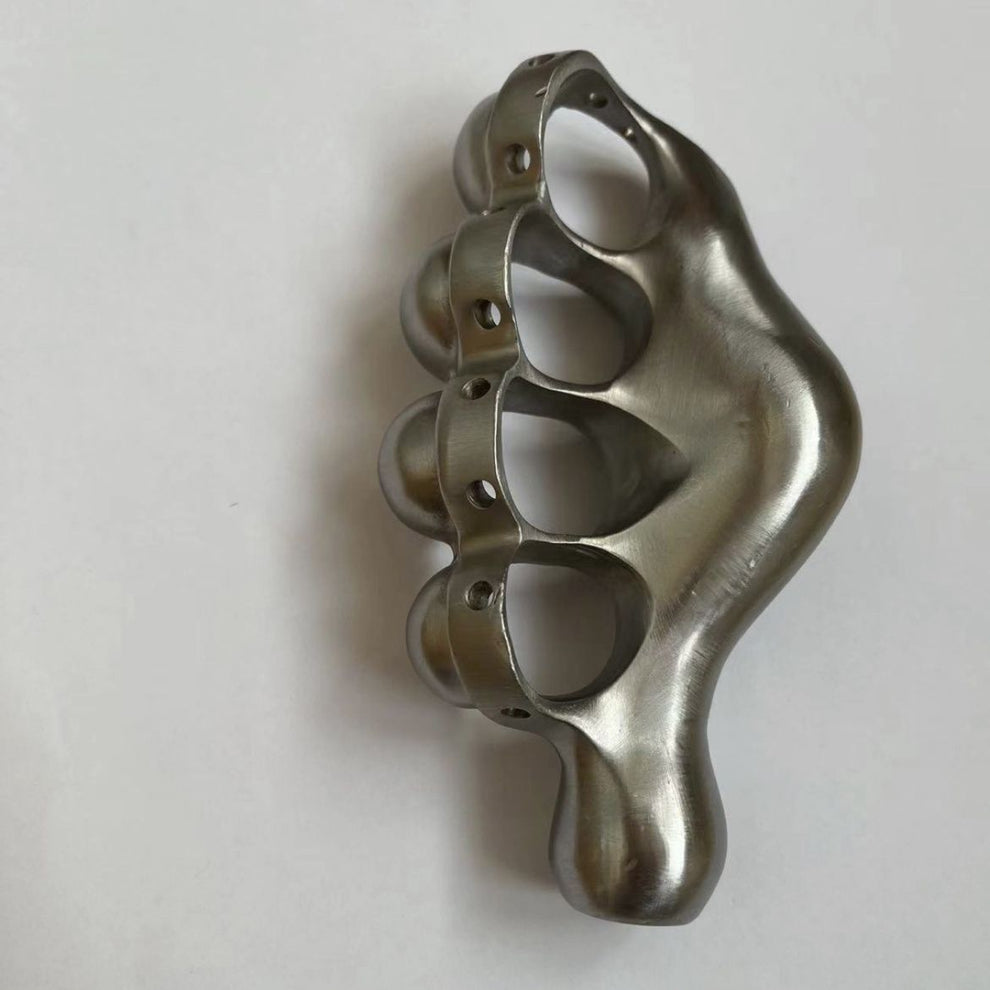 Left and Right Hand Stainless Steel Knuckle Duster Boxing Self Defense ...
