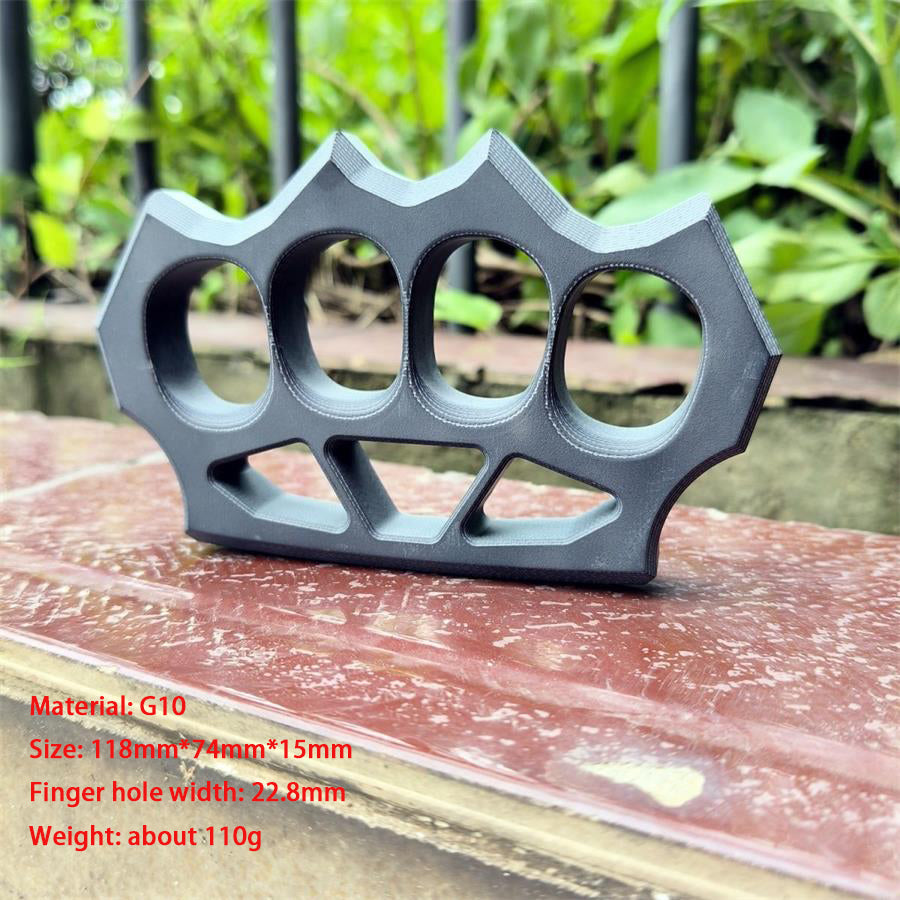 Multistyle G10 Knuckle Duster Boxing Broken Window Self Defense EDC To ...