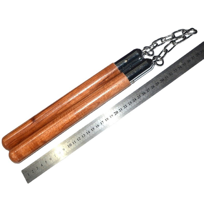 Wooden Nunchucks Martial Arts Sports Training Self Defense EDC Tools ...