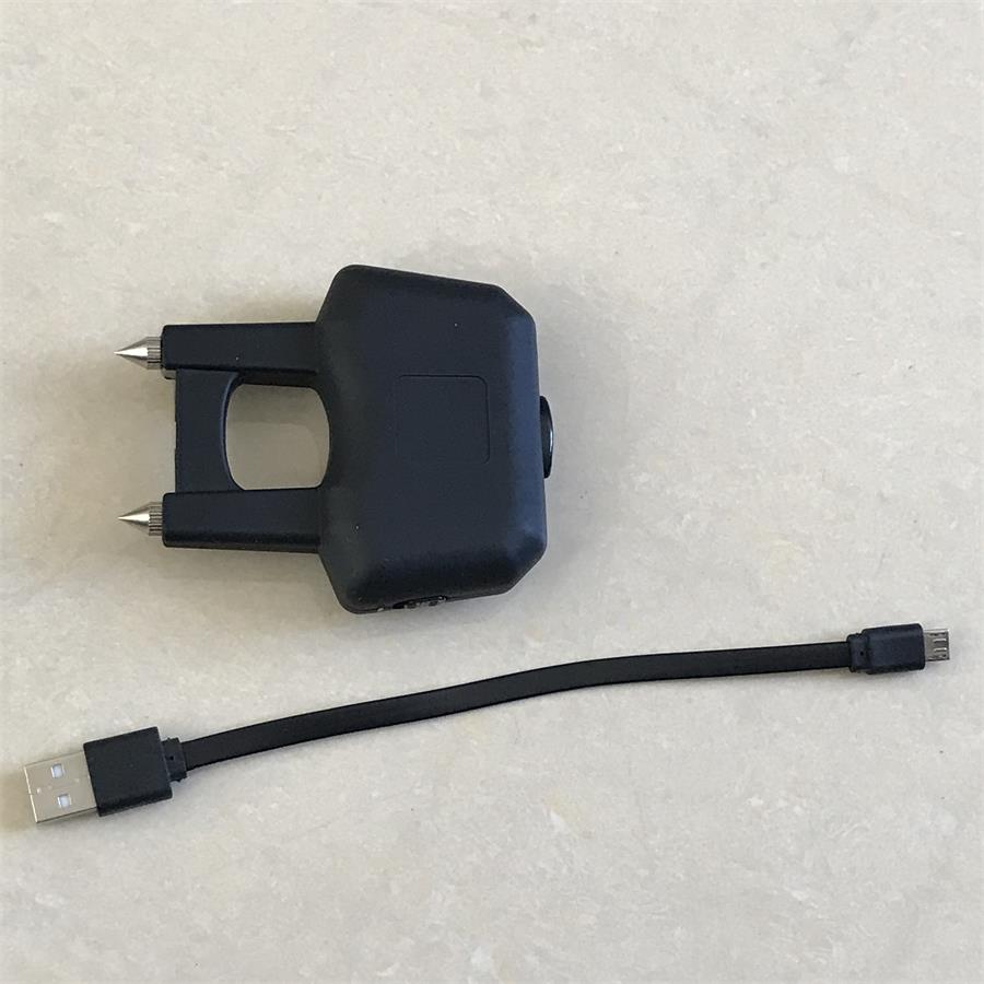 Stun GUN Broken Window Knuckle Electric Baton Boxing Defense Electric ...