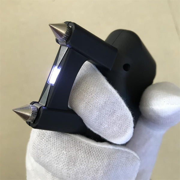 Stun GUN Broken Window Knuckle Electric Baton Boxing Defense Electric ...