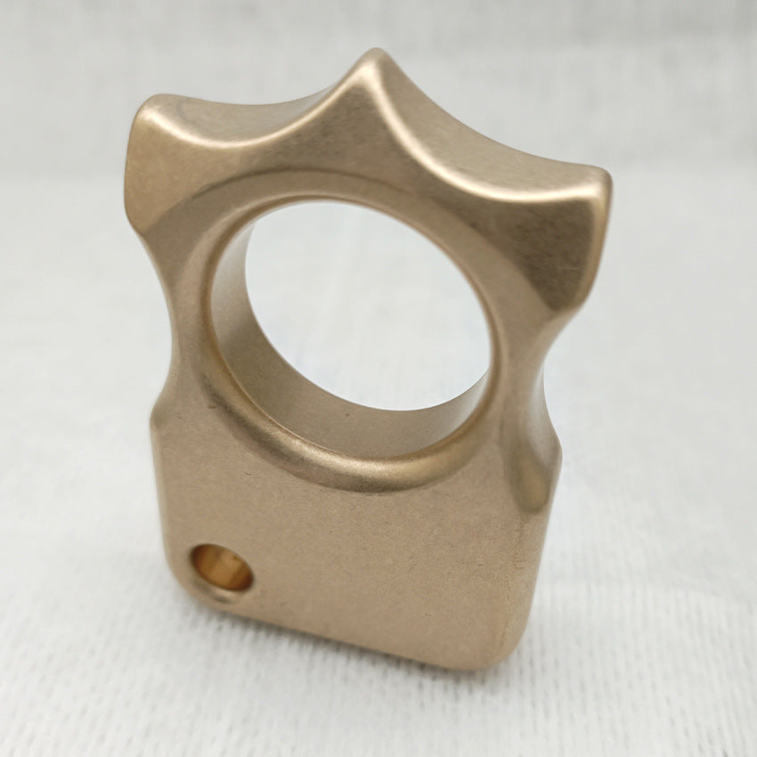 Single Finger Brass Knuckle Multi-style Defense Tool – KNUCKLEDUSTER