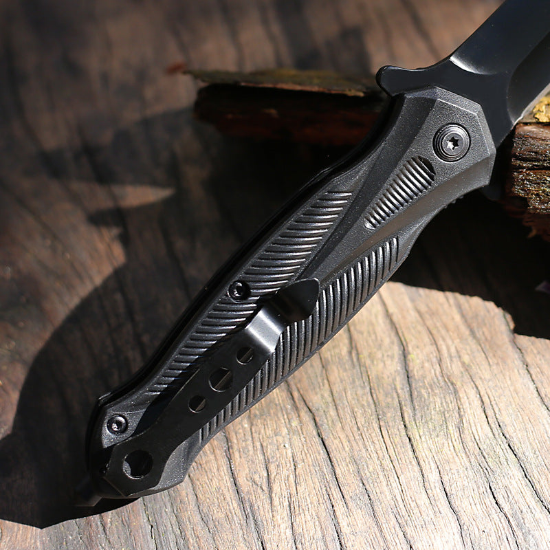 Outdoor Tactical Folding Knife Sharp Fast Opening Camping Knives ...