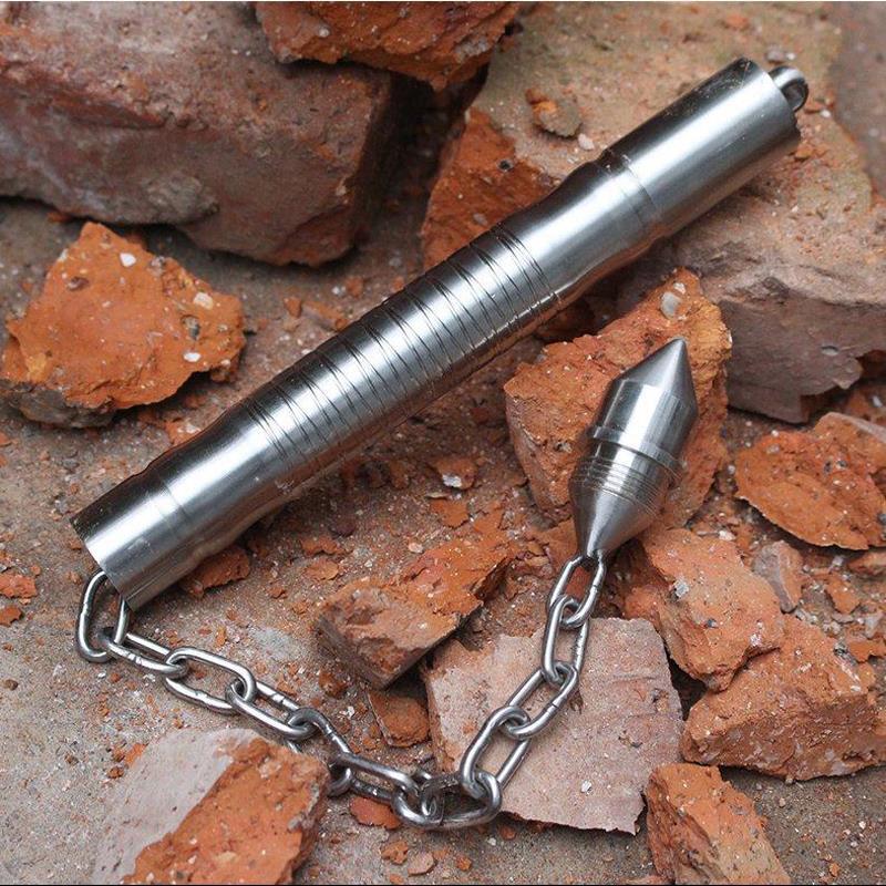 Multi-functional Whip Self-defense Baton Window Breaking EDC Tool ...