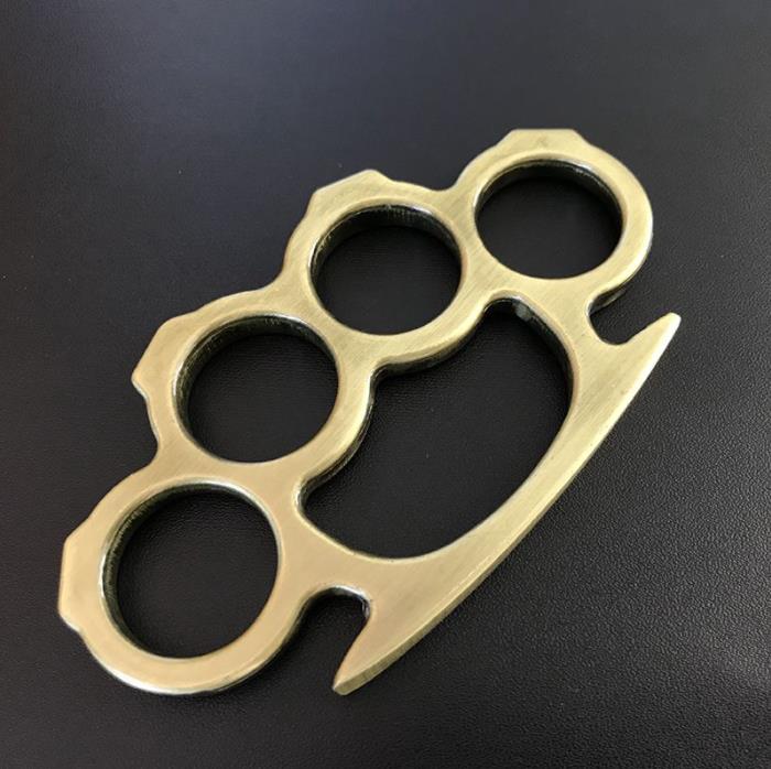 Order - Solid Brass Knuckles Duster For Self Defense Window Breaker ED ...