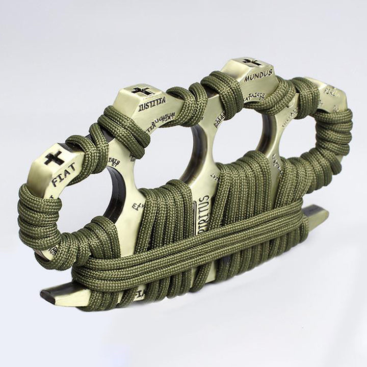 Real Metal Brass Steel And Titanium Knuckle Dusters for Self Defense ...