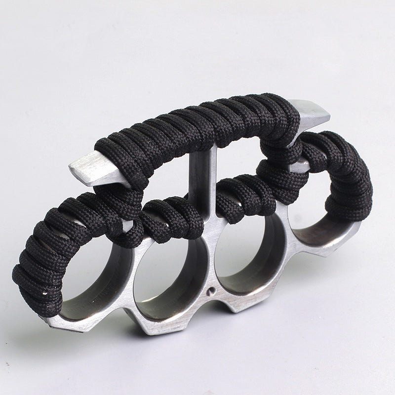 Multicolor Metal Brass Knuckle Duster With rope Four Finger Tiger Fing ...